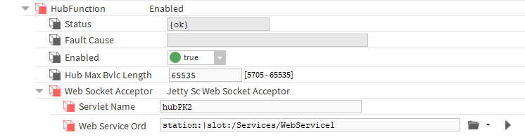 Niagara - BACnet/SC - Hub configuration