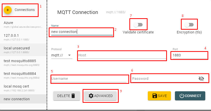 Niagara - MQTT - Connection to Mosquitto