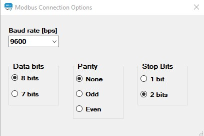Modbus Configurator User Interface