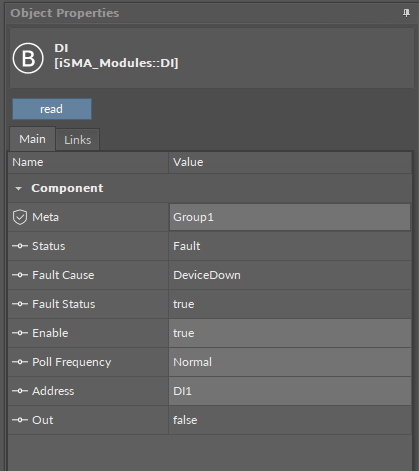 Digital Inputs Components
